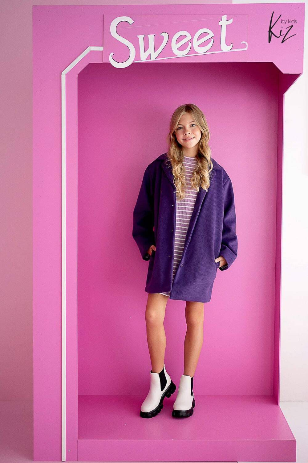 All For Kids Dress Positive Pink | GIRL \ DRESSES \ EVERYDAY \ LONG ...