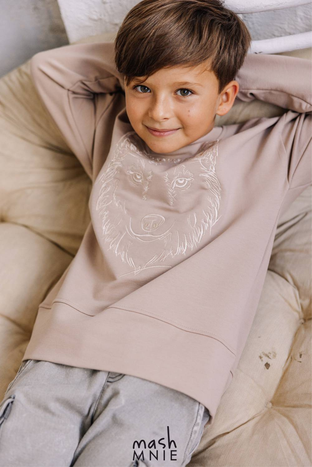 Cotton Team Wolf blouse | BOY \ SWEATSHIRTS JESIEŃ ZIMA22/23