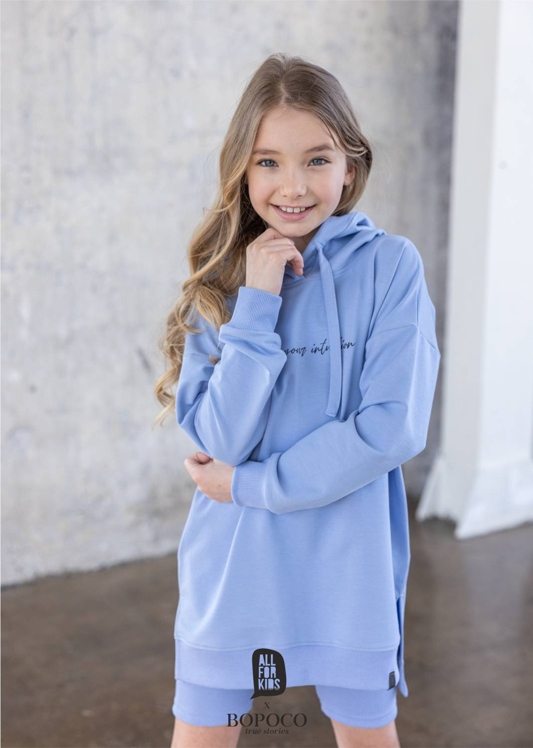 Girls' tracksuit Coral | GIRL \ SHORTS GIRL \ SETS GIRL \ SWEATSHIRTS