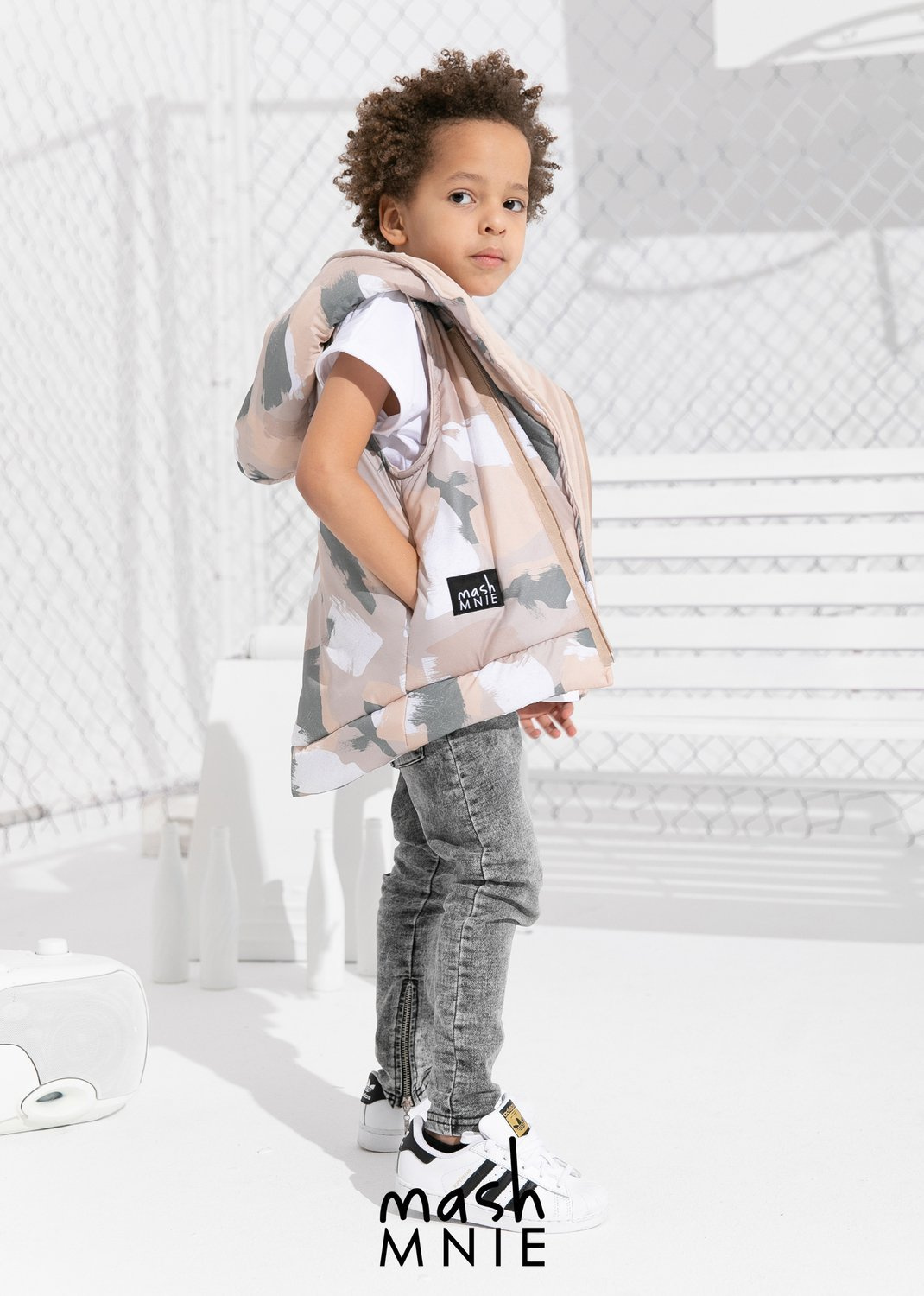 MASH MNIE VEST KHAKI | BOY \ VESTS