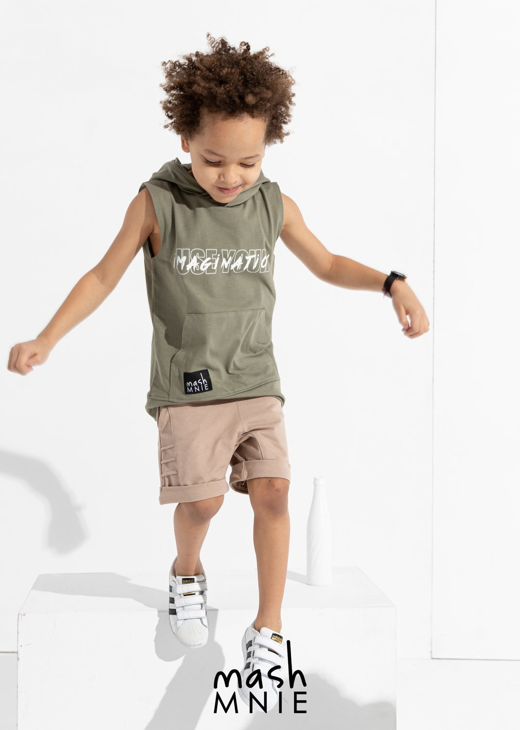 MASH MNIE SHORTS BEIGE | BOY \ SHORTS