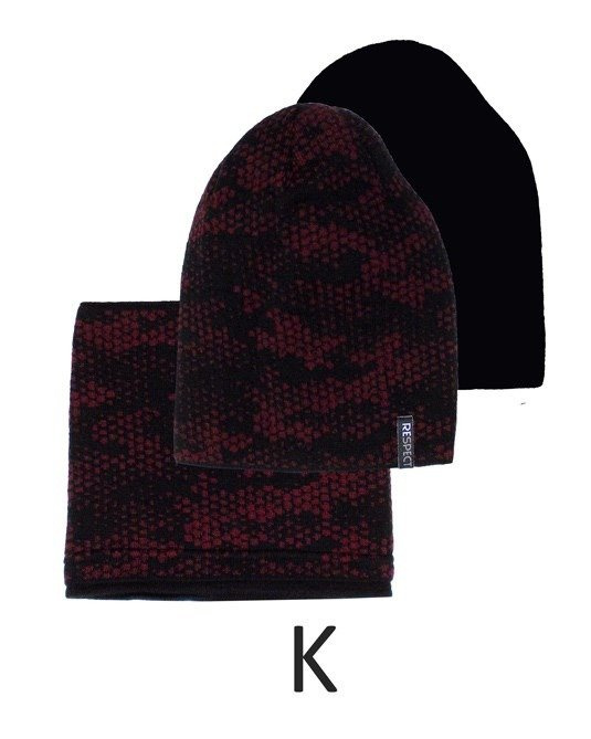 CAP + COWL WINTER CLARET | BOY \ ACCESORIES \ CAPS KUP ZA PUNKTY