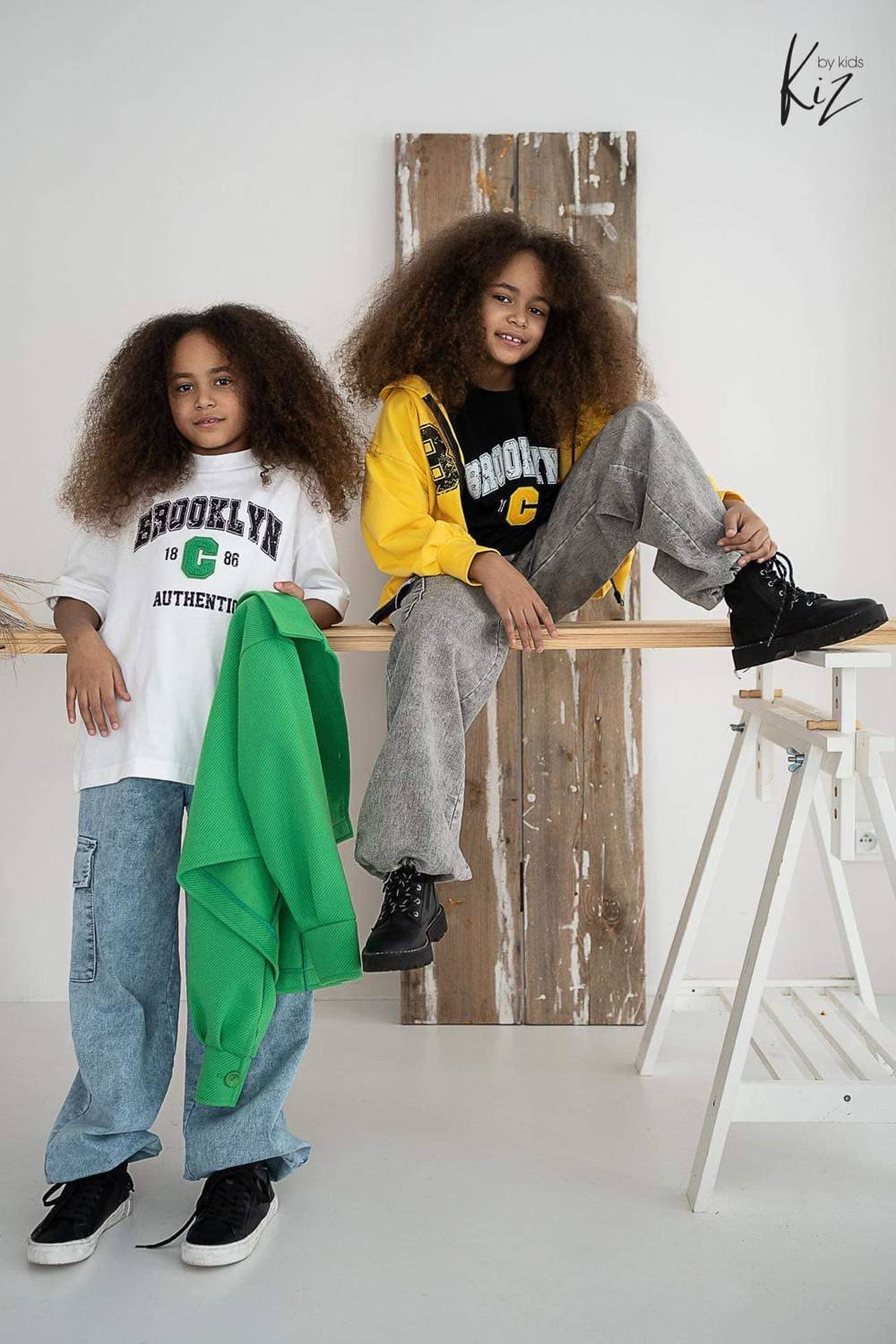 Kizz T-shirt Oversize Brooklyn - sklep e-lily.pl