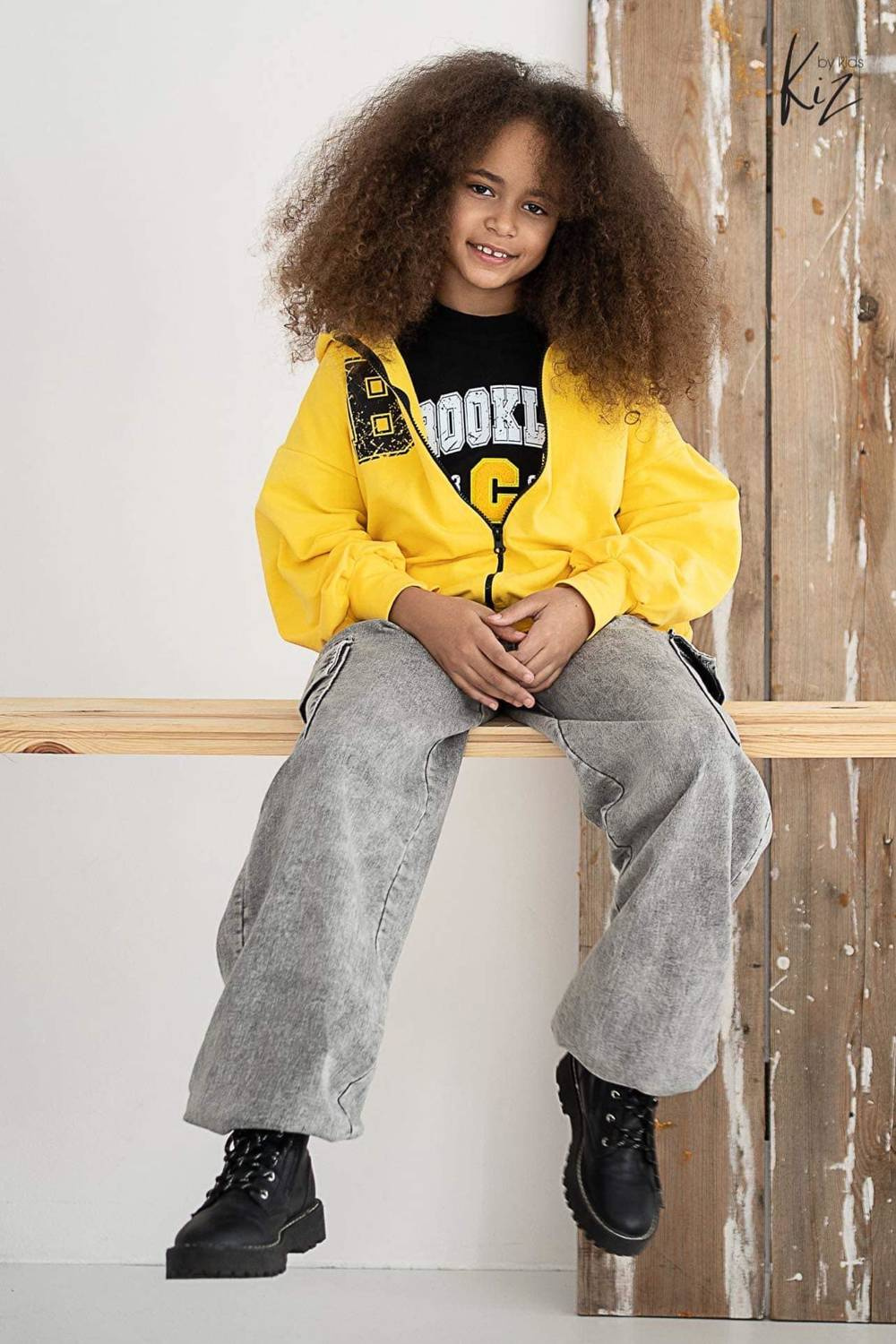 Kizz T-shirt Oversize Brooklyn - sklep e-lily.pl